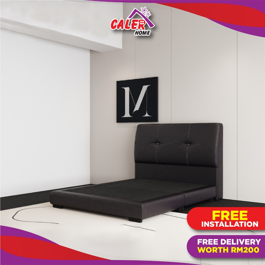 Caler Home Sava Bedroom Set - Bed Frame/Dresser/Side Table | Shopee ...