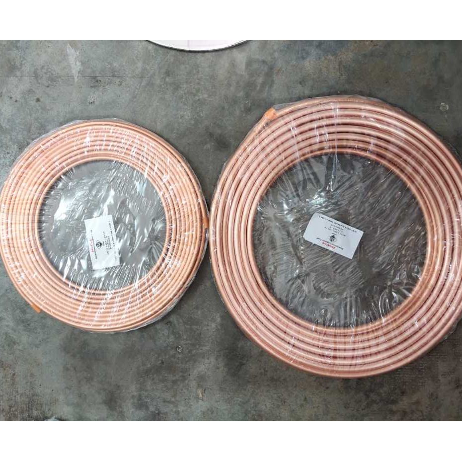 HOCOL Copper Tube/Copper Pipe/Copper Aircond/Copper Paip | Shopee Malaysia