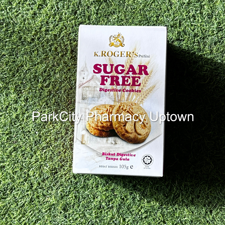 K Roger's Sugar Free Cookies 105g [Chocolate Almond / Cornflake ...