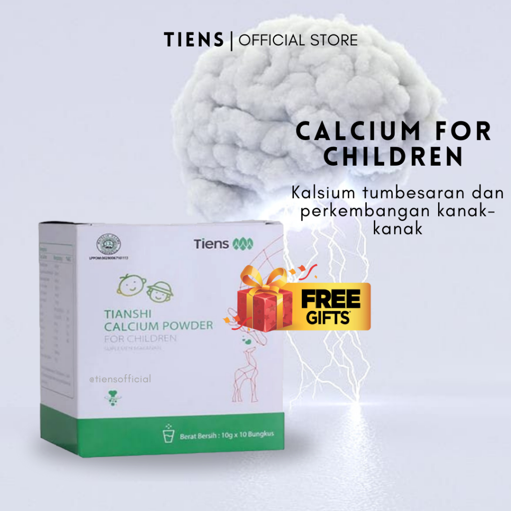 CALSIUM FOR CHILDREN TIENS NCP UBAT TINGGI ANAK SUSU KEPINTARAN ...