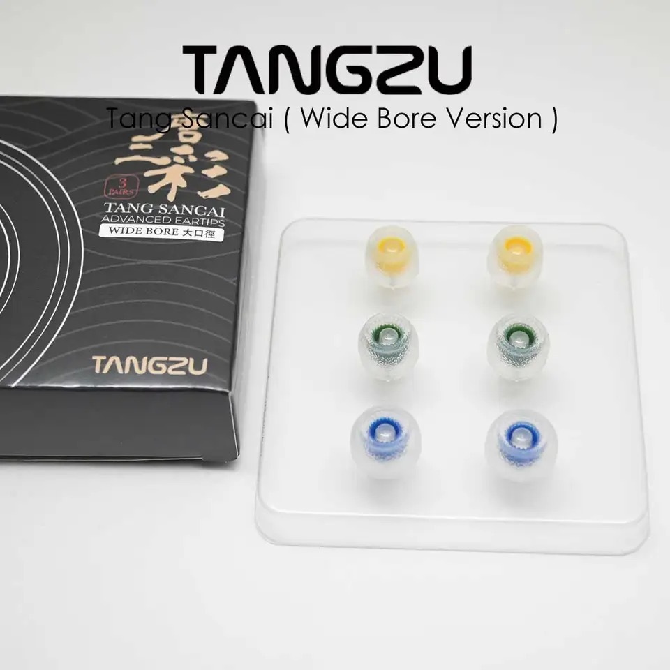 TANGZU Tang Sancai Wide Bore Version Silicone Eartips for In Ear ...