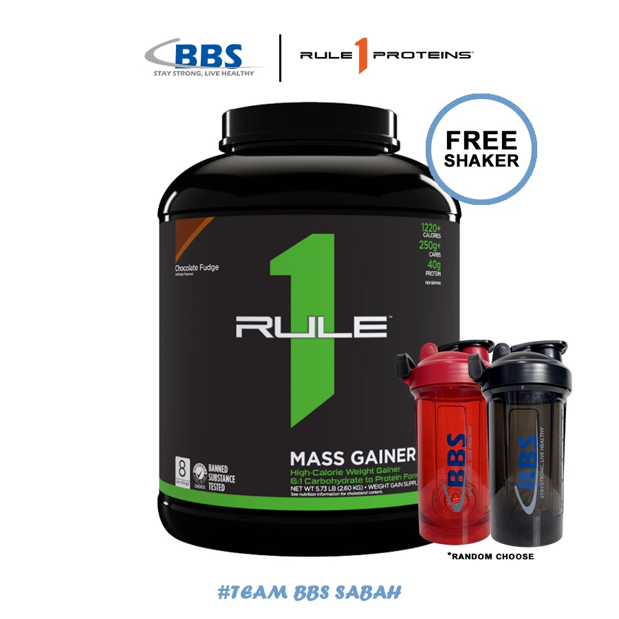 Rule 1 Mass Gainer (6lbs) - Whey Protein, Mass Gainer, Weight Gainer ...
