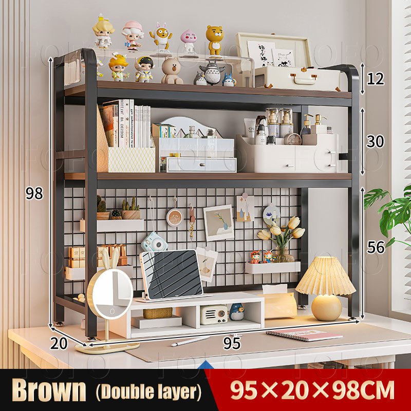 Desktop Rack Tabletop Organiser Multi-layer Shelf Tabletop Storage ...