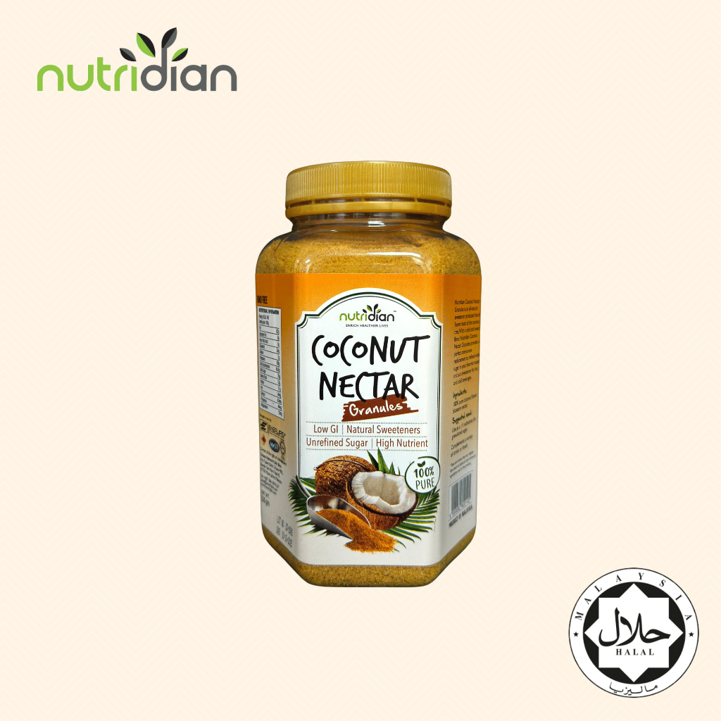 Nutridian 100% Pure Coconut Nectar Sugar 500gm [Exp : Dec 2026 ...