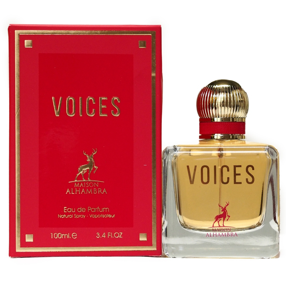 Voices 100ml edp perfume gpt uniseks by maison alhambra minyak wangi ...