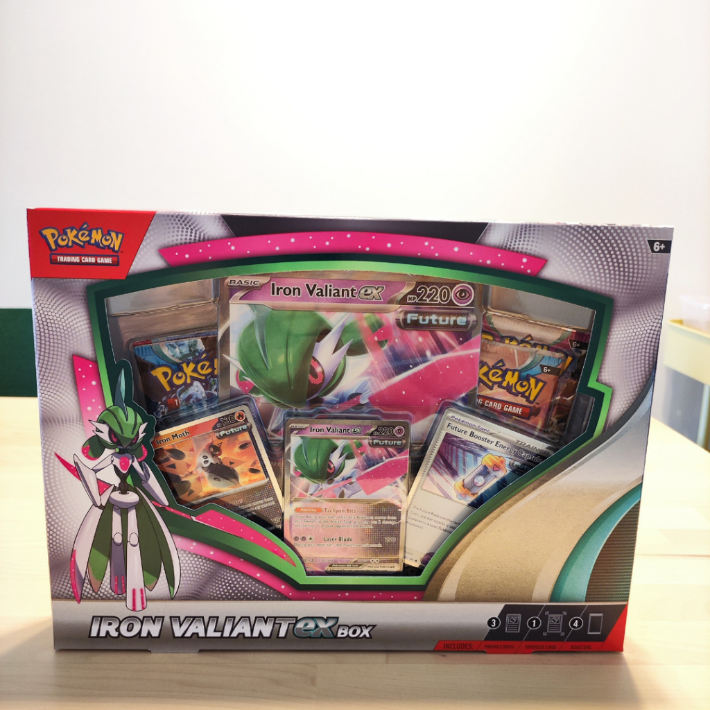 Pokémon TCG: Roaring Moon ex Box & Iron Valiant ex Box | Shopee Malaysia