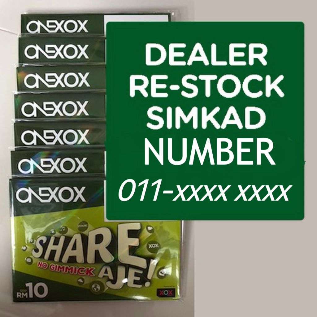 SIMPACK -Dealer Re-Stock ONEXOX Simkad (Expired Day to 30/6/2025 ...