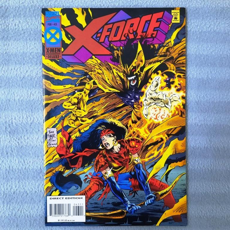 X-Force #43 (Marvel Comics) X-Men (Fabian Nicieza, Tony Daniel, Kevin Conrad) | Shopee Malaysia