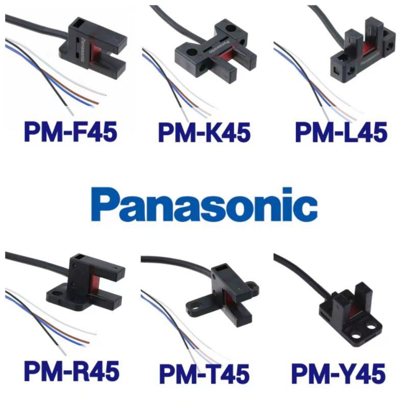 Panasonic PM-F45 PM-K45 PM-L45 PM-R45 PM-T45 PM-Y45 U-shaped Micro Photoelectric Sensor | Shopee ...