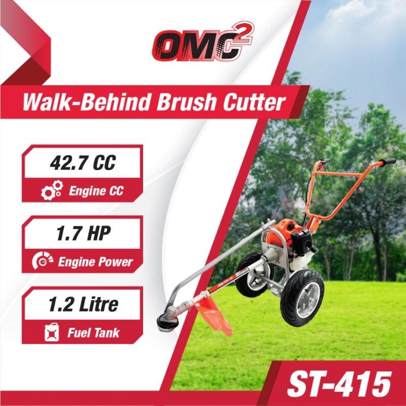 [OMC] PROFESSIONAL WALK-BEHIND BRUSH CUTTER - OMC ST-415 | Shopee Malaysia