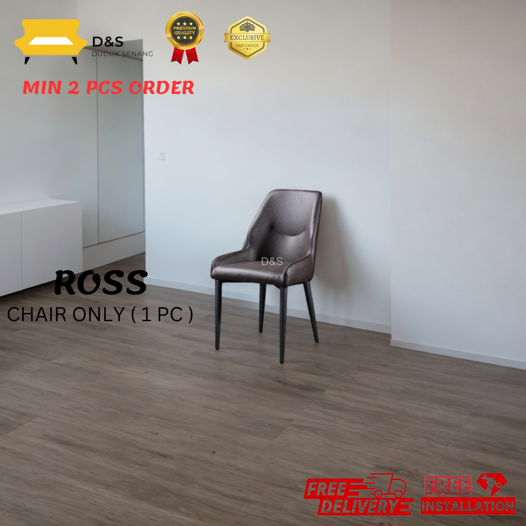 ROSS Dining Chair (Price for 1 pc) / Kerusi makan | Shopee Malaysia