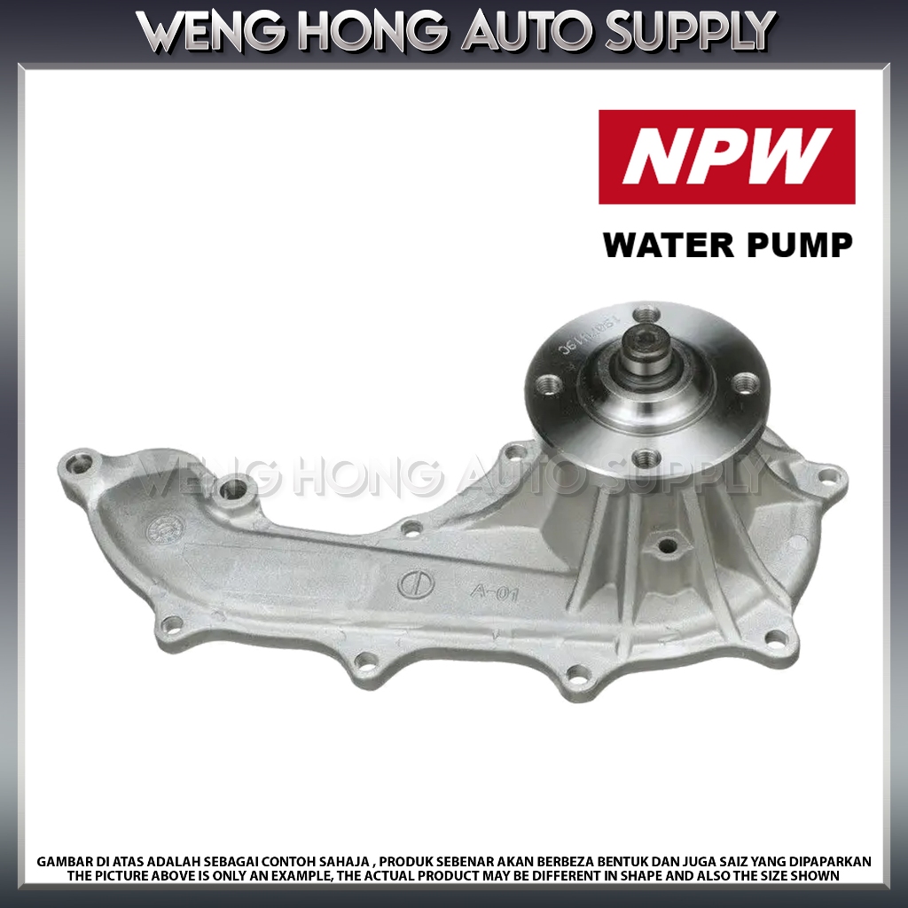 Toyota Innova TGN40 , Land Cruiser Prado RZJ95 Engine Water Pump NPW ...