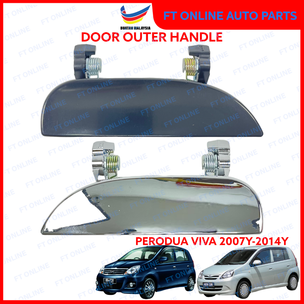 PERODUA VIVA 2007-2014 D18D D35N DOOR HANDLE OUTER EXTERIOR 2008 2009 ...