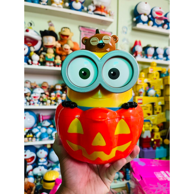 Universal Studios Japan Halloween Minions Pumpkin Minion Candy Case USJ ...