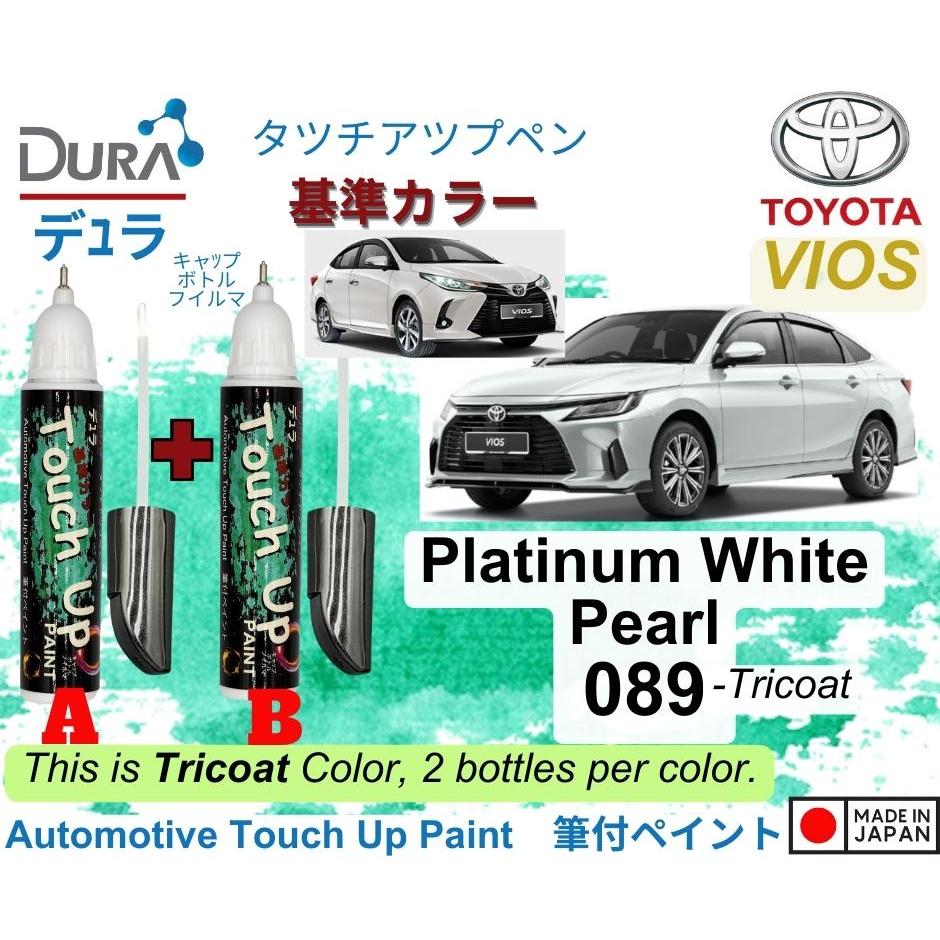 TOYOTA VIOS 🚔Original Touch Up Paint 🖌️~DURA Touch-Up Paint 🎌~2 in 1 ...