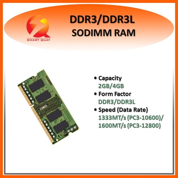 MIX BRAND 2GB/4GB DDR3/DDR3L LAPTOP SODIMM RAM [USED] | Shopee Malaysia