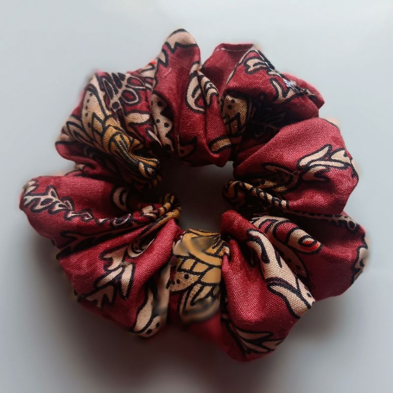 Getah Rambut Kain Batik Viral | Shopee Malaysia