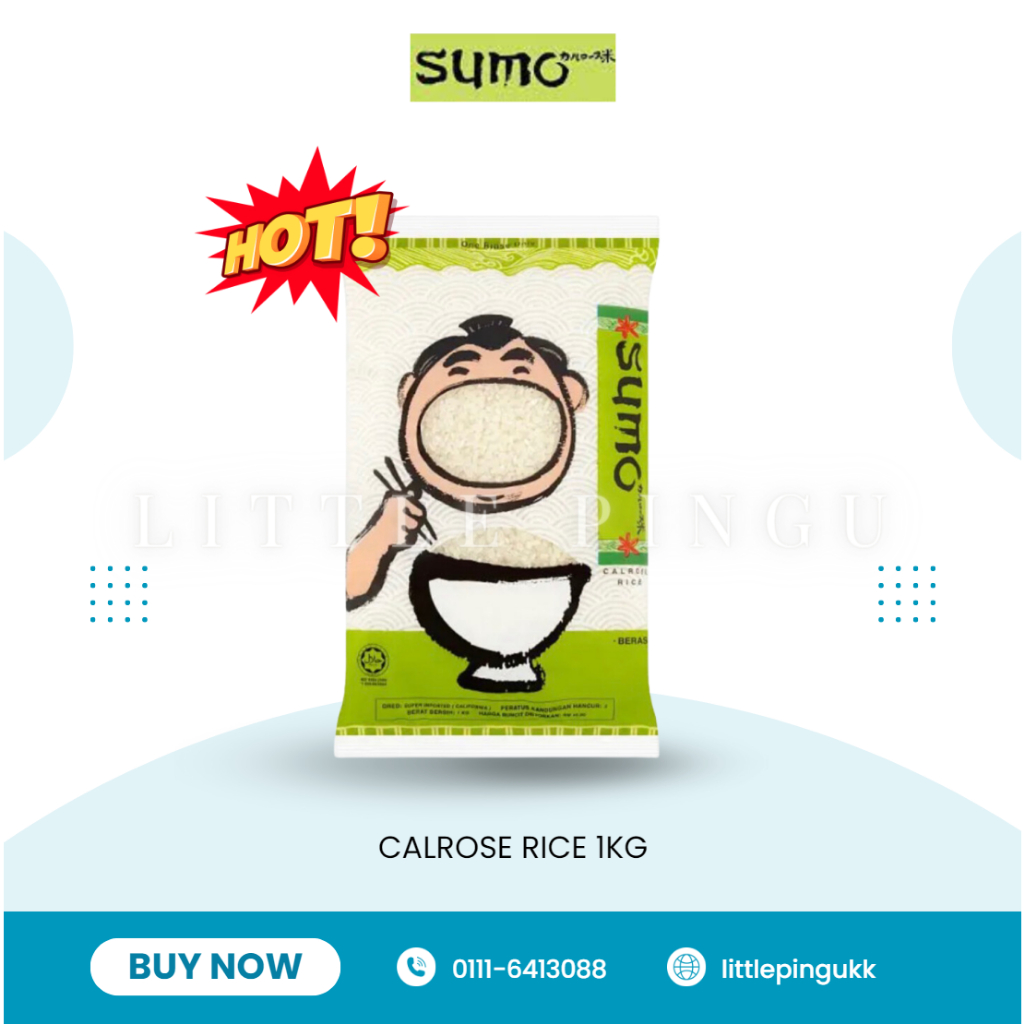 SUMO CALROSE RICE baby Rice baby food porridge 1Kg | Shopee Malaysia