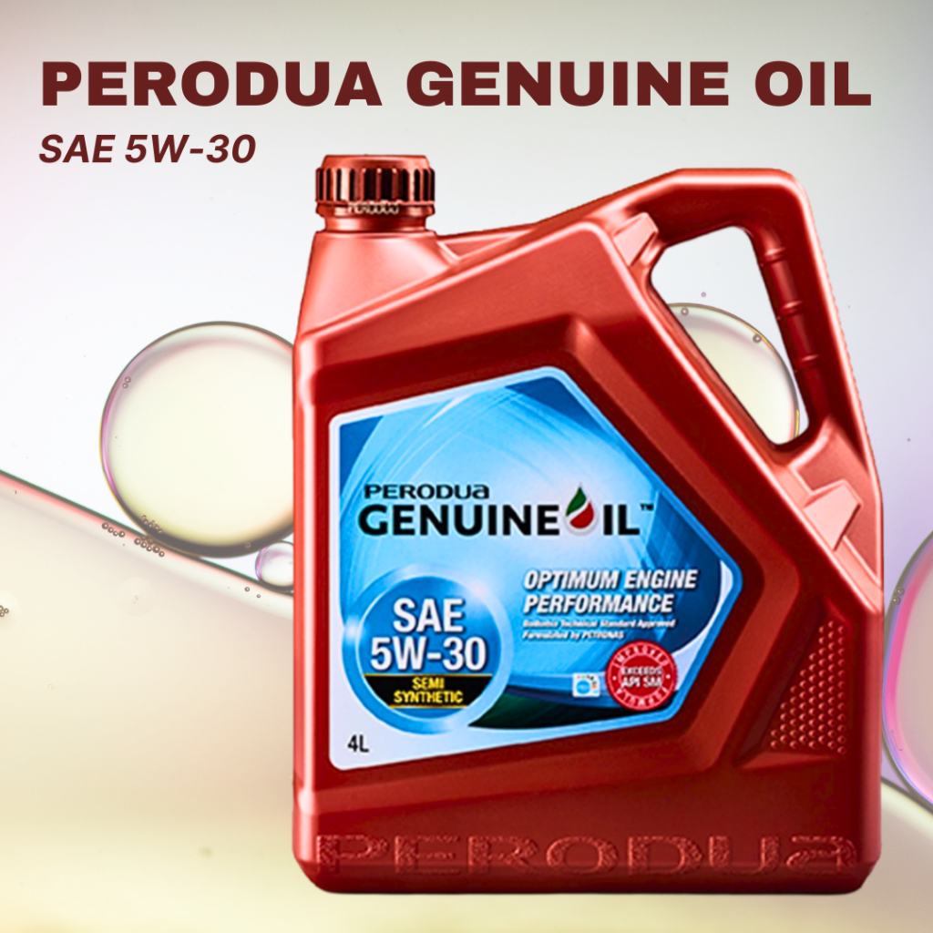 ORI PERODUA SEMI 5W30 4L MYVI AXIA BEZZA ALZA ARUZ VIVA KENARI KELISA ...