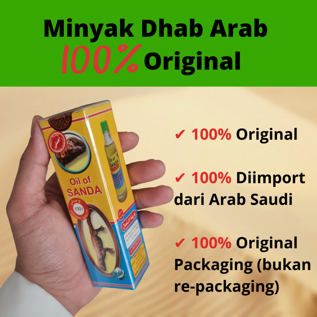 [100% Original] Minyak Dhab Asli Arab (Oil of Sanda) | Shopee Malaysia