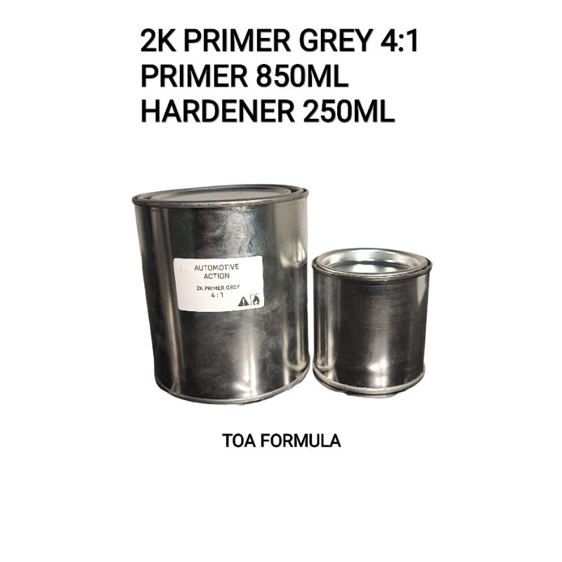 2K PRIMER GREY / UNDERCOAT 4:1 1LITER SET | Shopee Malaysia