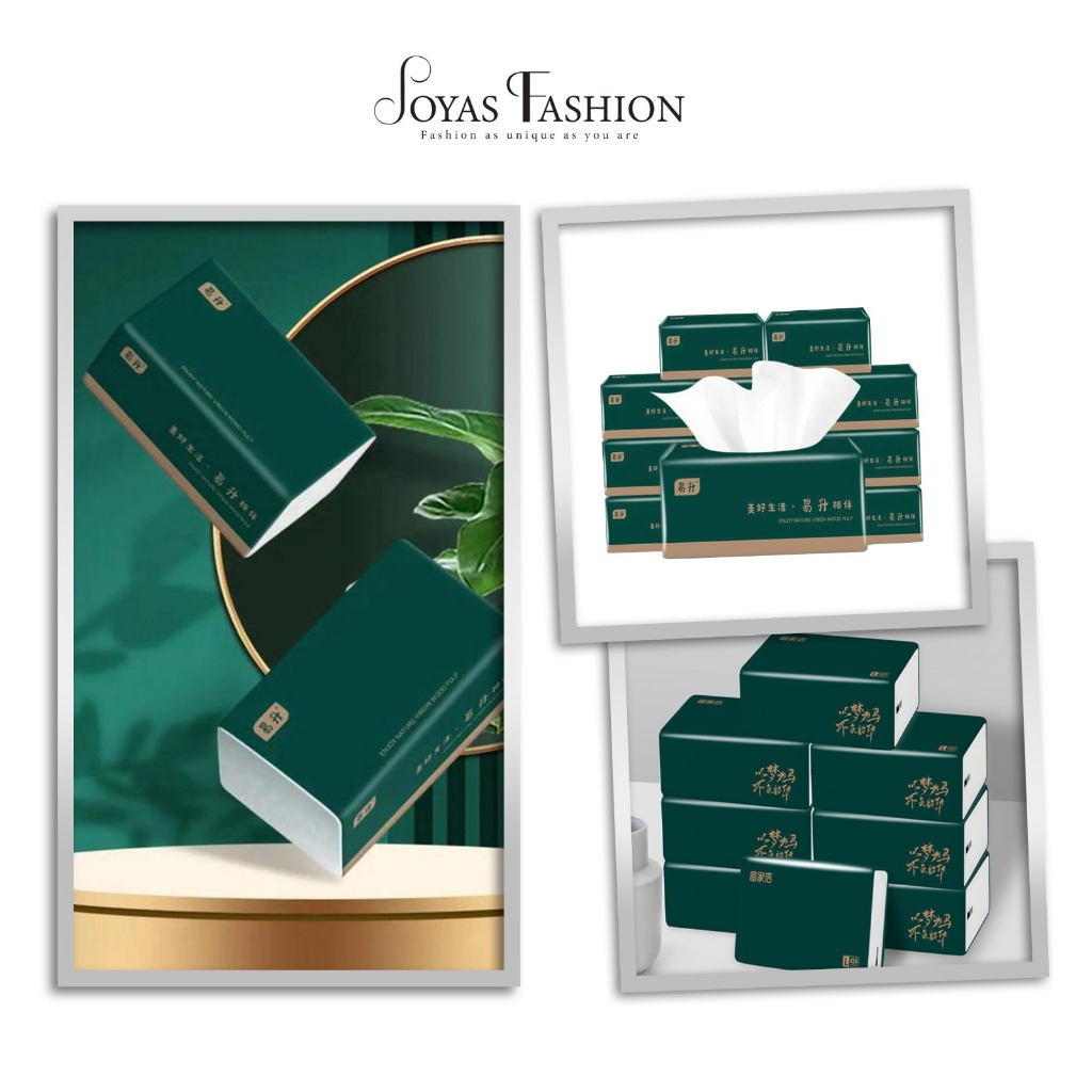 Joyas Fashion 5 Ply Green Tissue Soft Facial Tissue Hand Tissue Paper ...