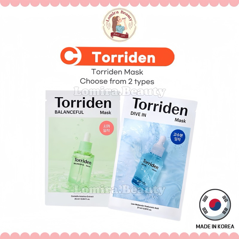 Torriden Dive In Mask (5 Pcs | 10 Pcs) ｜Torriden Balanceful Mask (5 Pcs ...