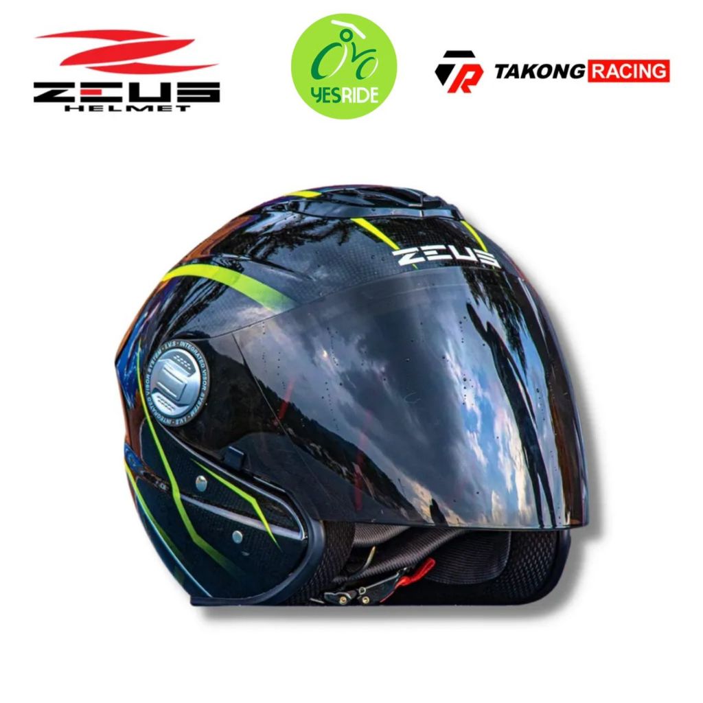 YESRIDE ZEUS GJ609 HELMET XL XXL Extra Larde Saiz Helmets | Shopee Malaysia