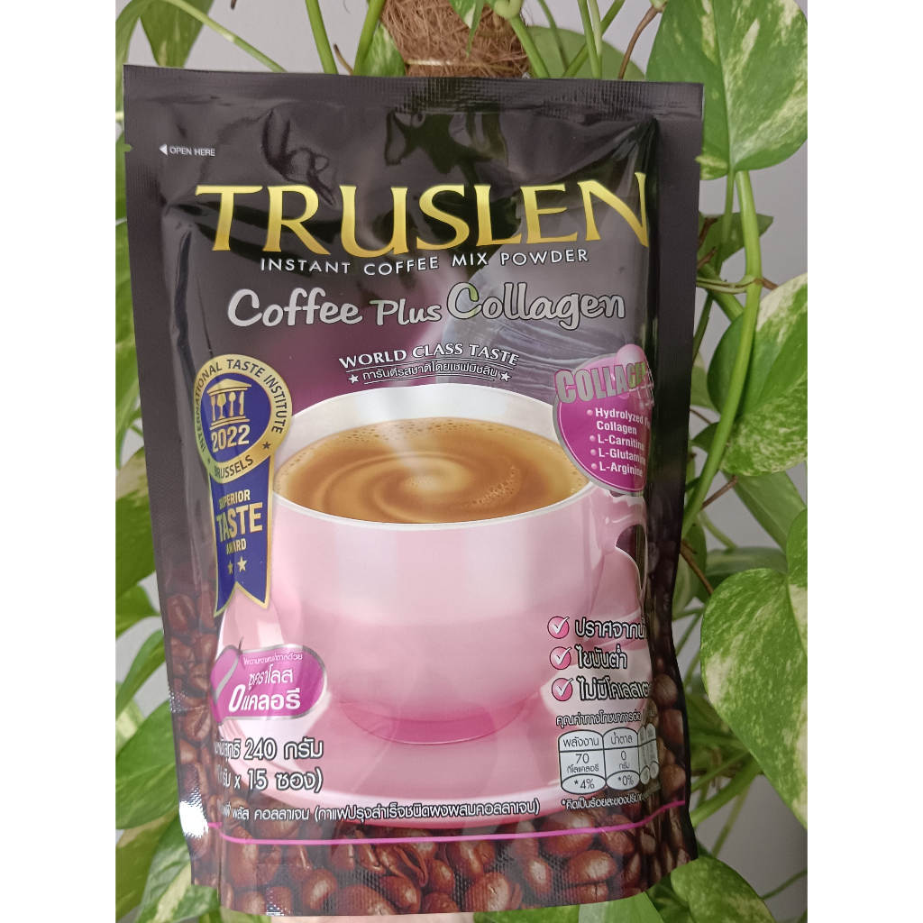 Thailand Truslen Coffee Plus Collagen– Sugar free, Low fat, no ...