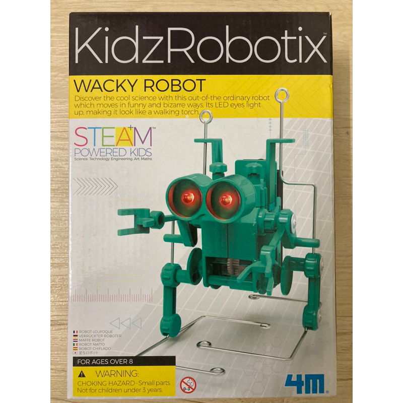 4M STEM KidzRobotix Wacky Robot / Kids Robot Toy | Shopee Malaysia