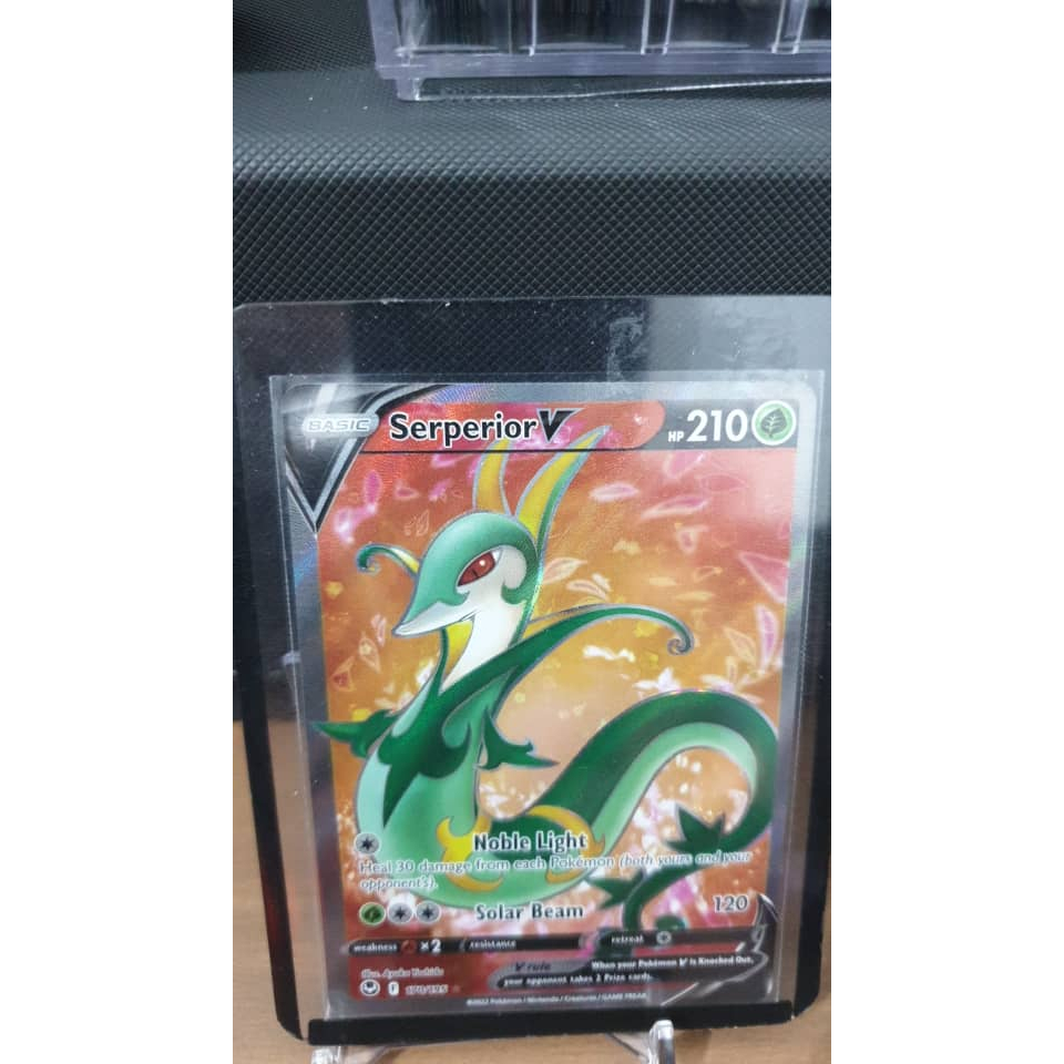 Serperior V - 170/195 - Full Art Ultra Rare | Shopee Malaysia