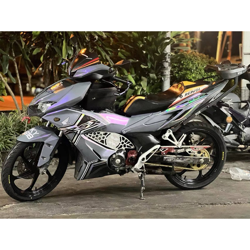 Cover Set RSX Winner X haya Grey Sticker Rainbow | Shopee Malaysia
