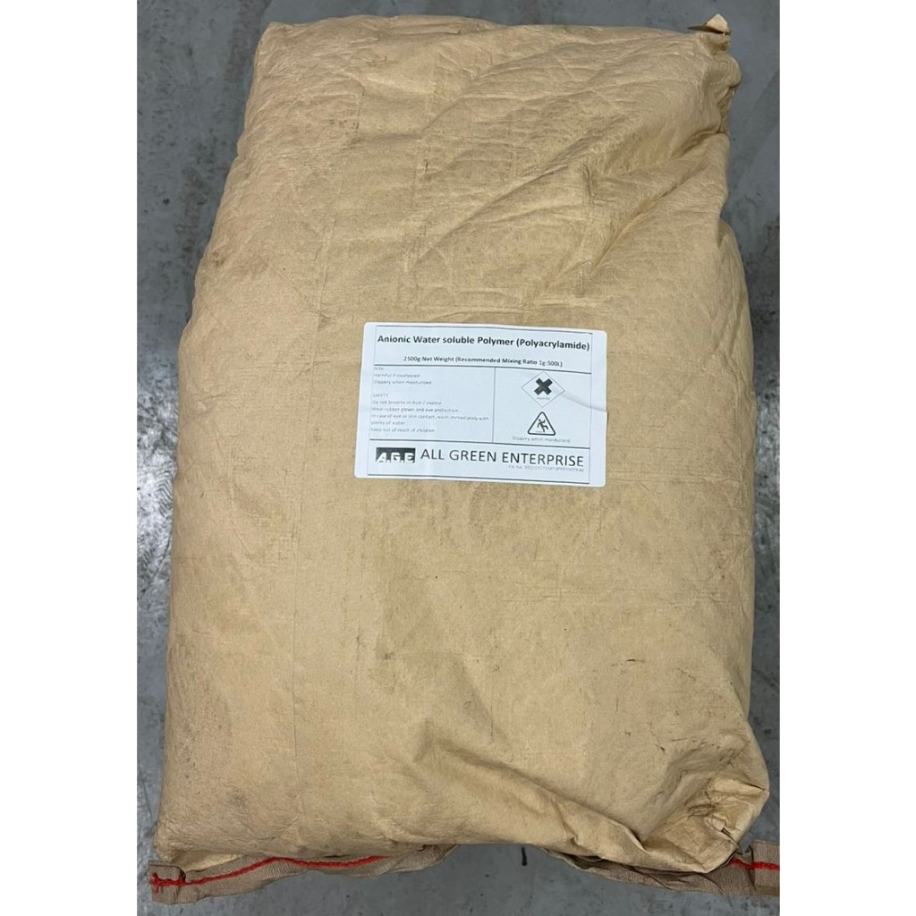 25kg Anionic Water Soluble Polymer (Polyacrylamide) | Shopee Malaysia