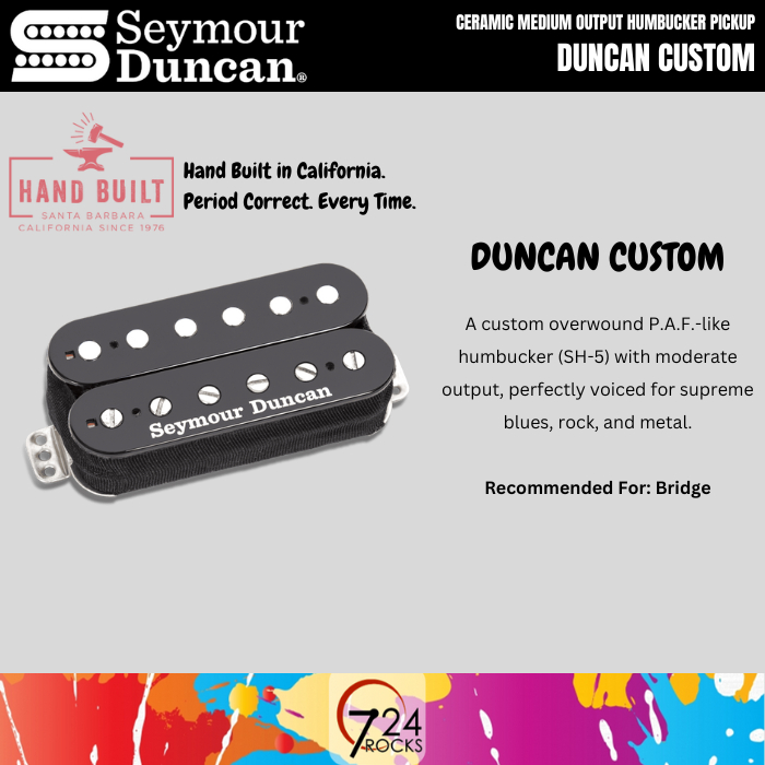 Seymour Duncan pickups Seymour Duncan Duncan Custom Pickup TB-5 ...