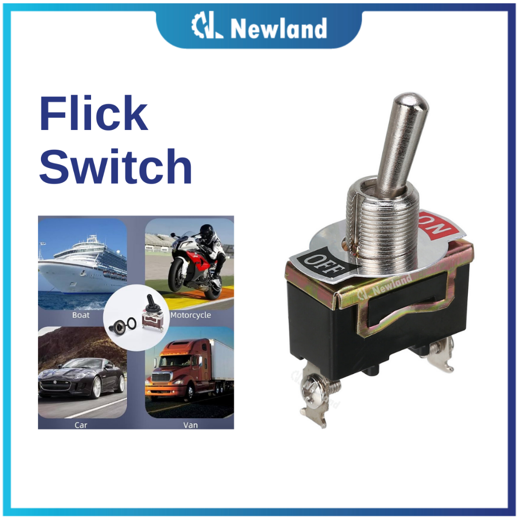 Toggle Switch / Flick Switch for 12V / 24V | Shopee Malaysia