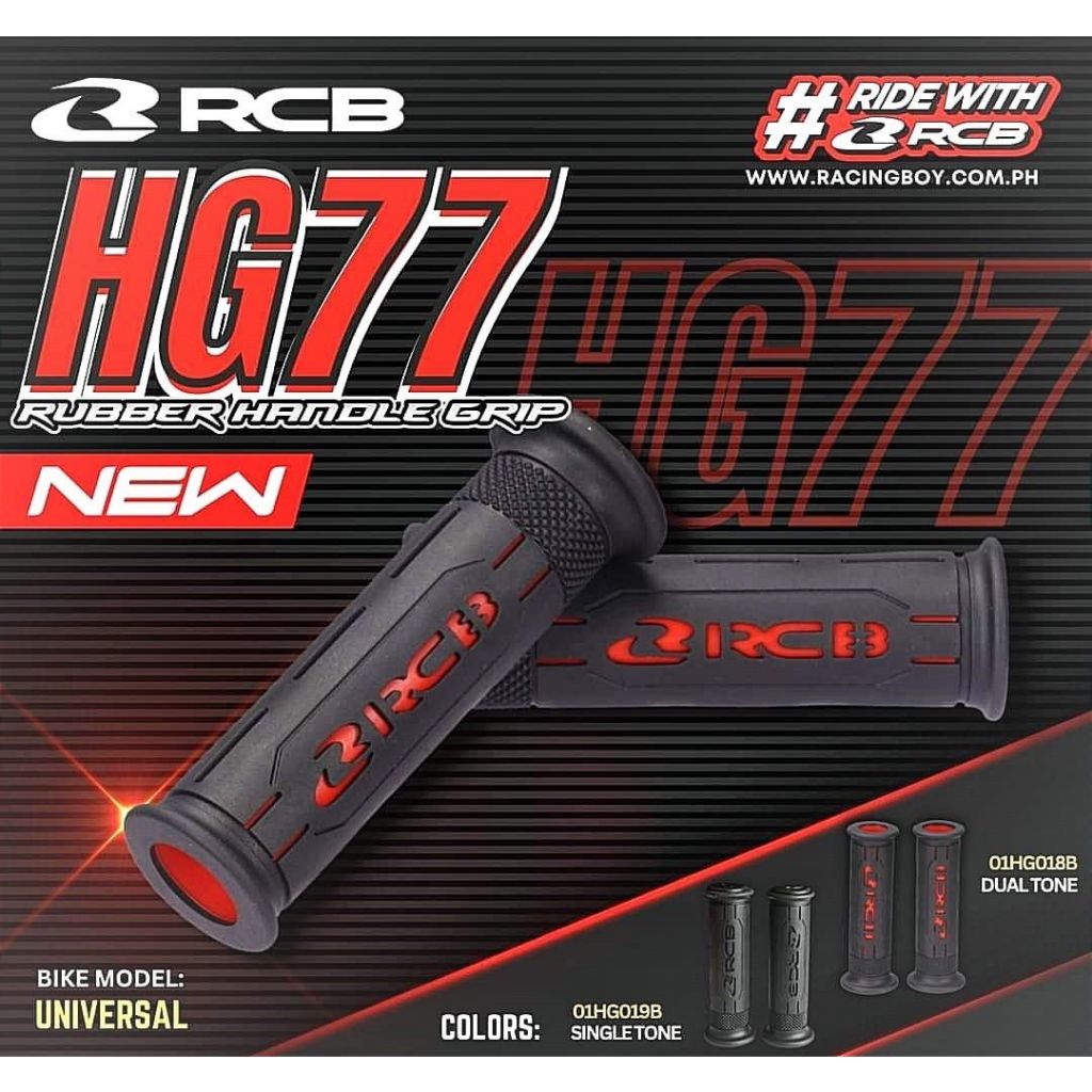 Original RCB Handle Grip HG77 (1 color / 2 Tone) Sarung Tangan Getah ...