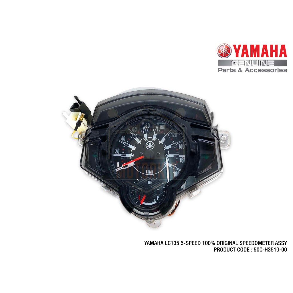 YAMAHA LC135 135LC LC 5S 5 SPEED 100% ORIGINAL SPEEDOMETER SPEEDO METER ...