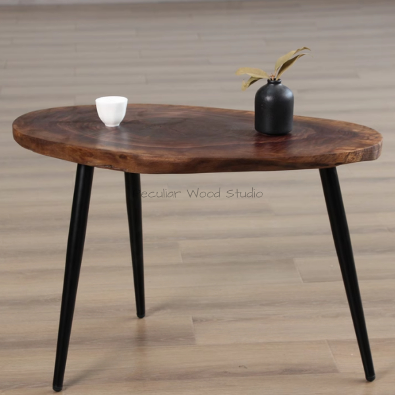 Peculiar Wood – Black Walnut 400-500mm Live Edge Unique Irregular Wood ...