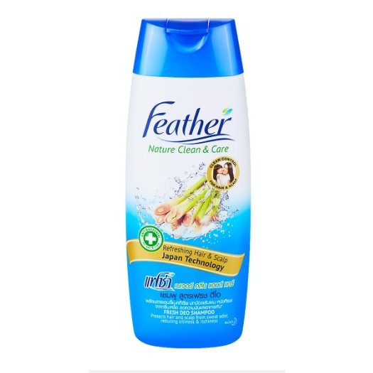 FEATHER Nature Clean & Care Fresh Deo Shampoo 340 ml | Shopee Malaysia