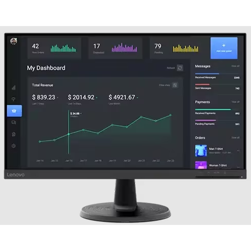 # LENOVO ThinkVision [C24-40/C27-40] Monitor - FHD, VA, 75Hz, 4ms & AMD ...