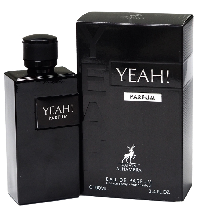 Maison Alhambra Yeah Parfum Black 100ML EDP for Men(Lelaki) , Minyak ...
