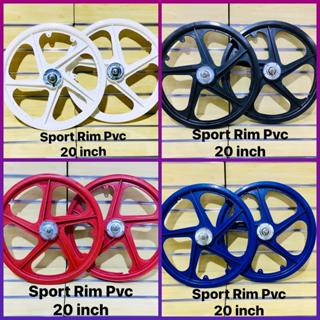 20"ALLOY SPORT RIM BASIKAL BMX/ BASIKAL / BASIKAL SINGLE SPEED (1 PAIR ...