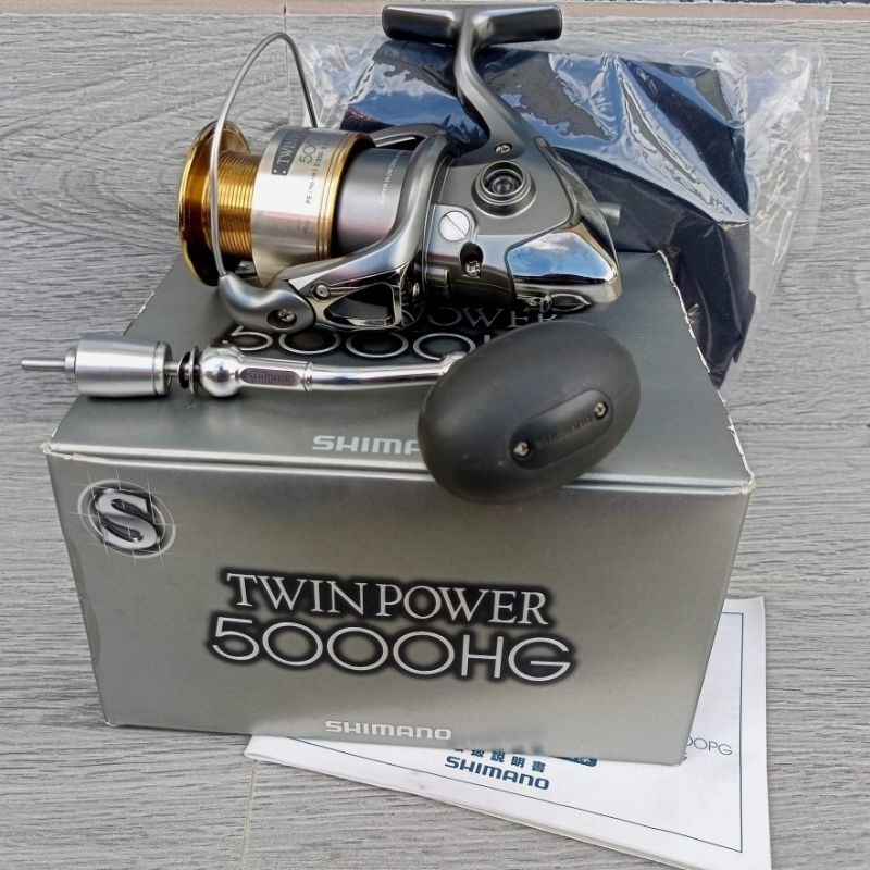 Shimano twin power 5000HG ( used) | Shopee Malaysia