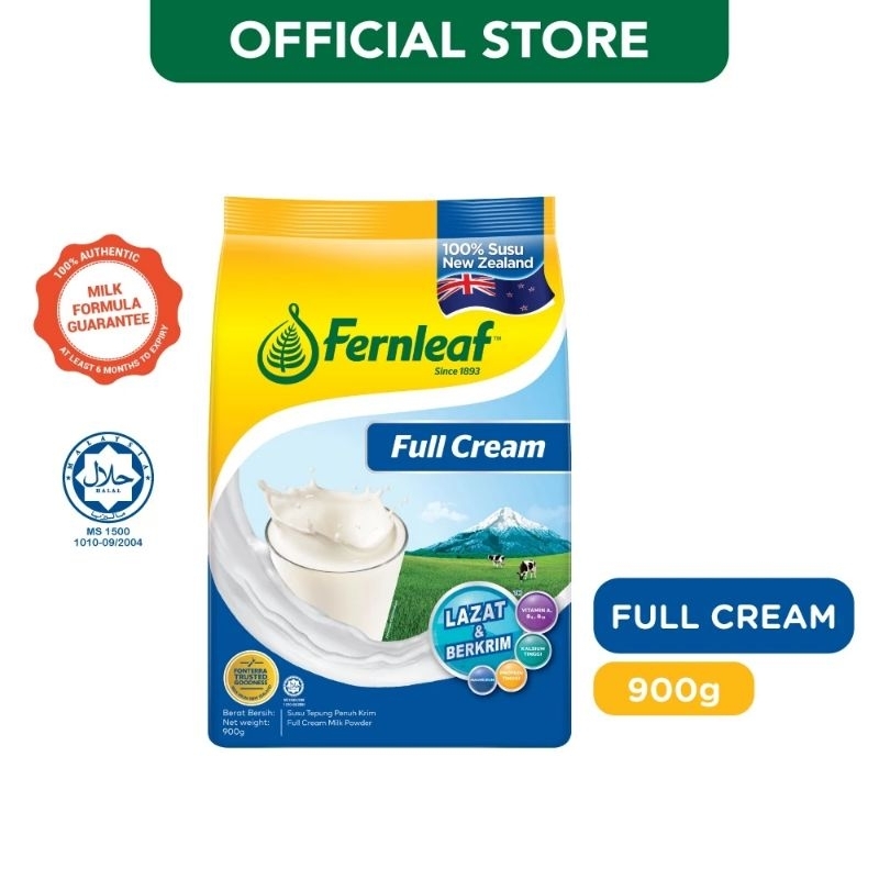 FERNLEAF FULL CREAM MILK POWDER 900g | Shopee Malaysia