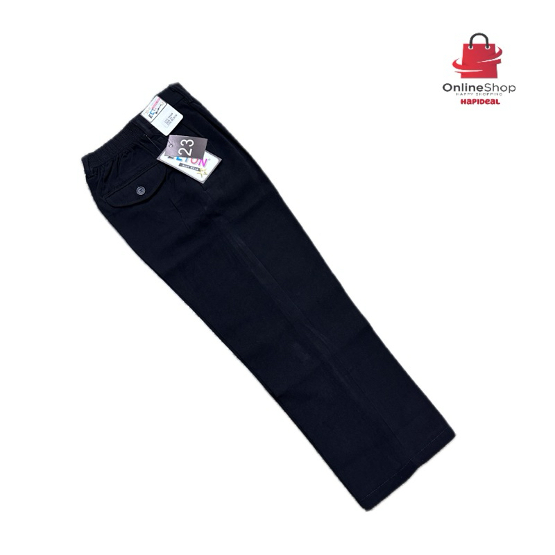 Seluar slack budak kain licin slack warna hitam🔥🔥 | Shopee Malaysia