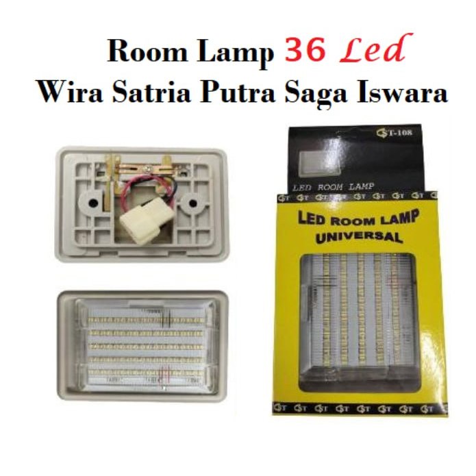 Room Lamp 36 Led Wira Satria Putra Saga Iswara /INDOOR LAMP 36 LED WIRA ...