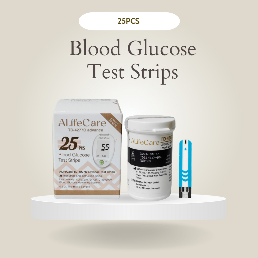 [MDA Approved] ALifeCare Blood Glucose Test Strips / Jalur Ujian ...
