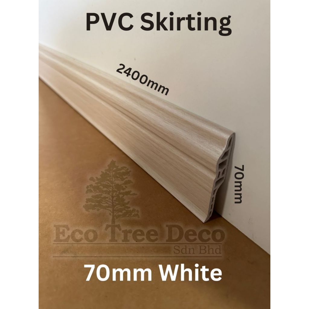 PVC Skirting 8 Kaki Pjg PVC Tak Perlu Cat l Wall Skirting Vinyl ...