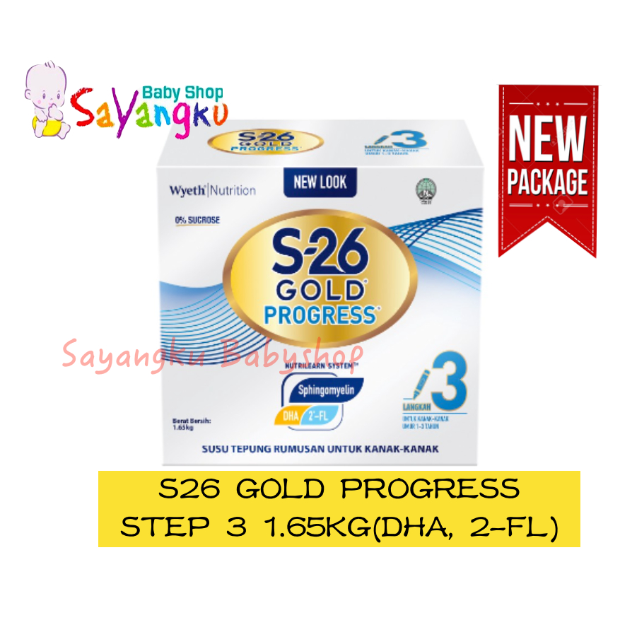 WYETH S26 Gold Progress Step 3 - 1.65kg ( Aug 2025 ) | Shopee Malaysia