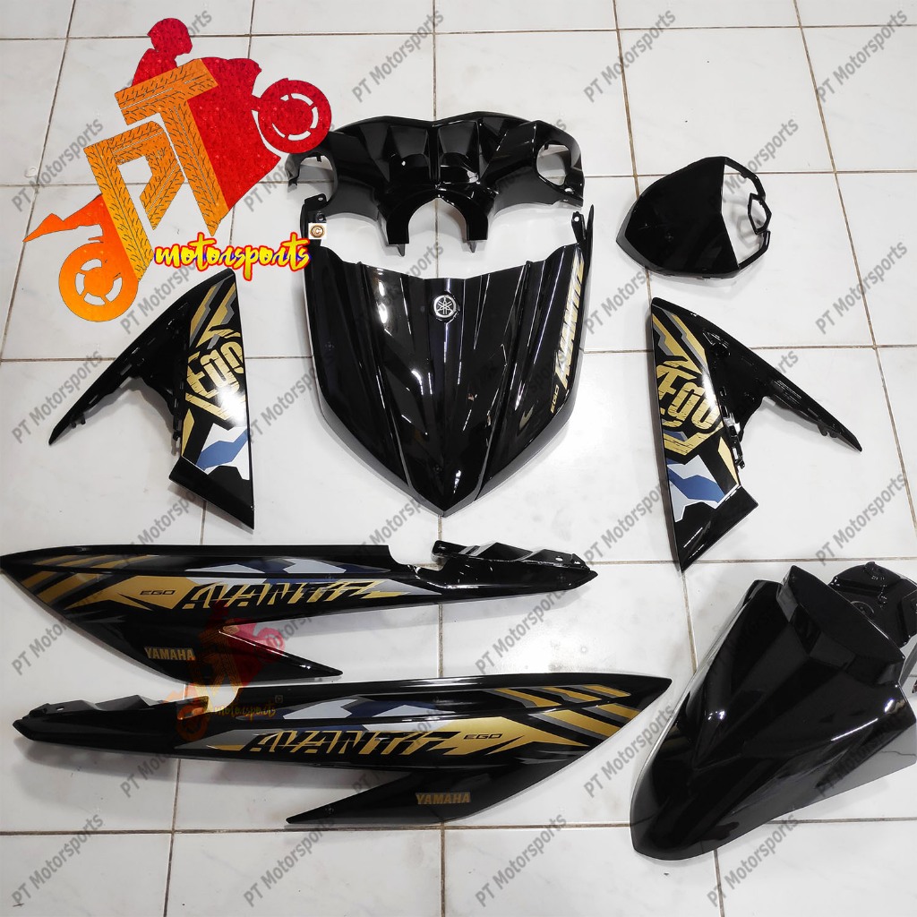 Ego Avantiz Avantis Cover Set Inner BodySet Sticker Cili Red Black Red ...